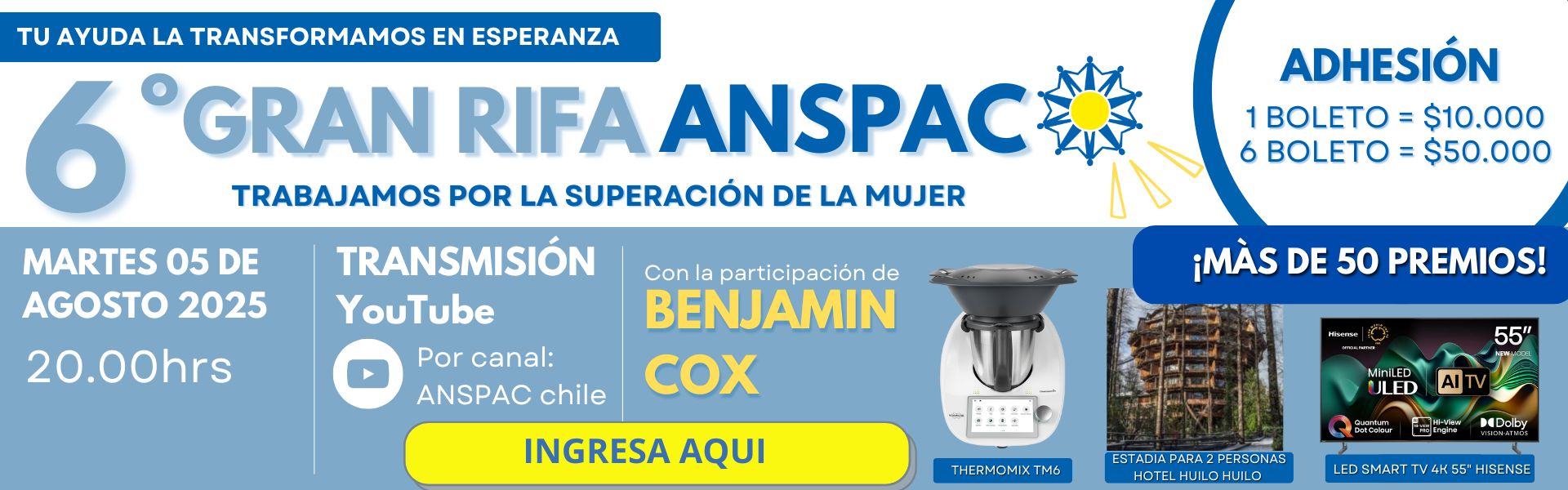 ANSPAC Chile – Asociación Nacional Pro Superación Personal A.C.